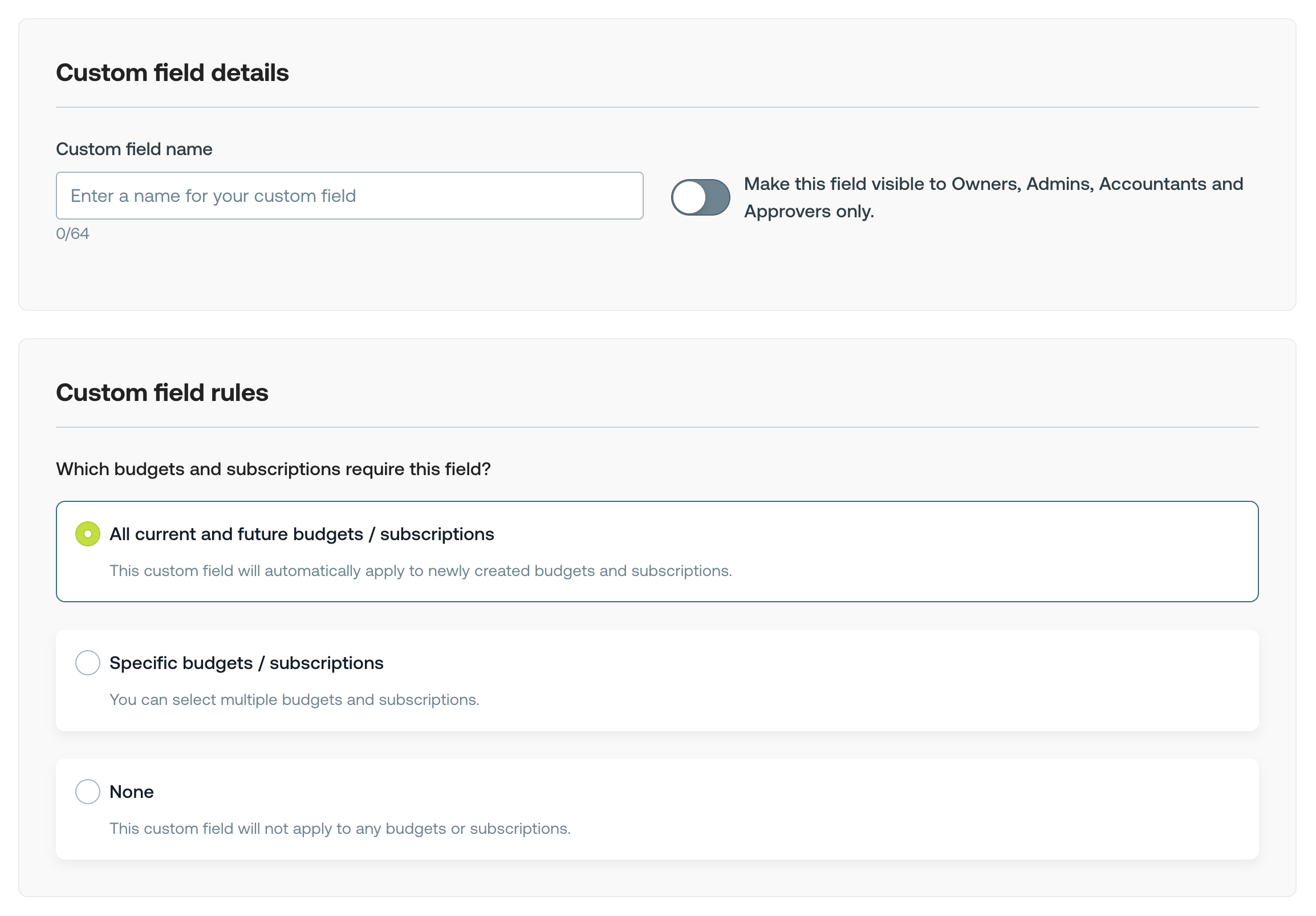 How to add a custom field to your expense reports – Weel Help Centre